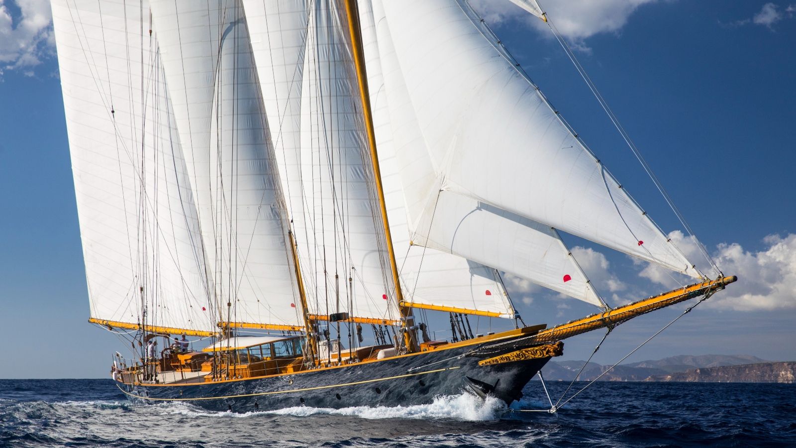 Iconic Yachts: On board the 120-year-old classic schooner Shenandoah of ...